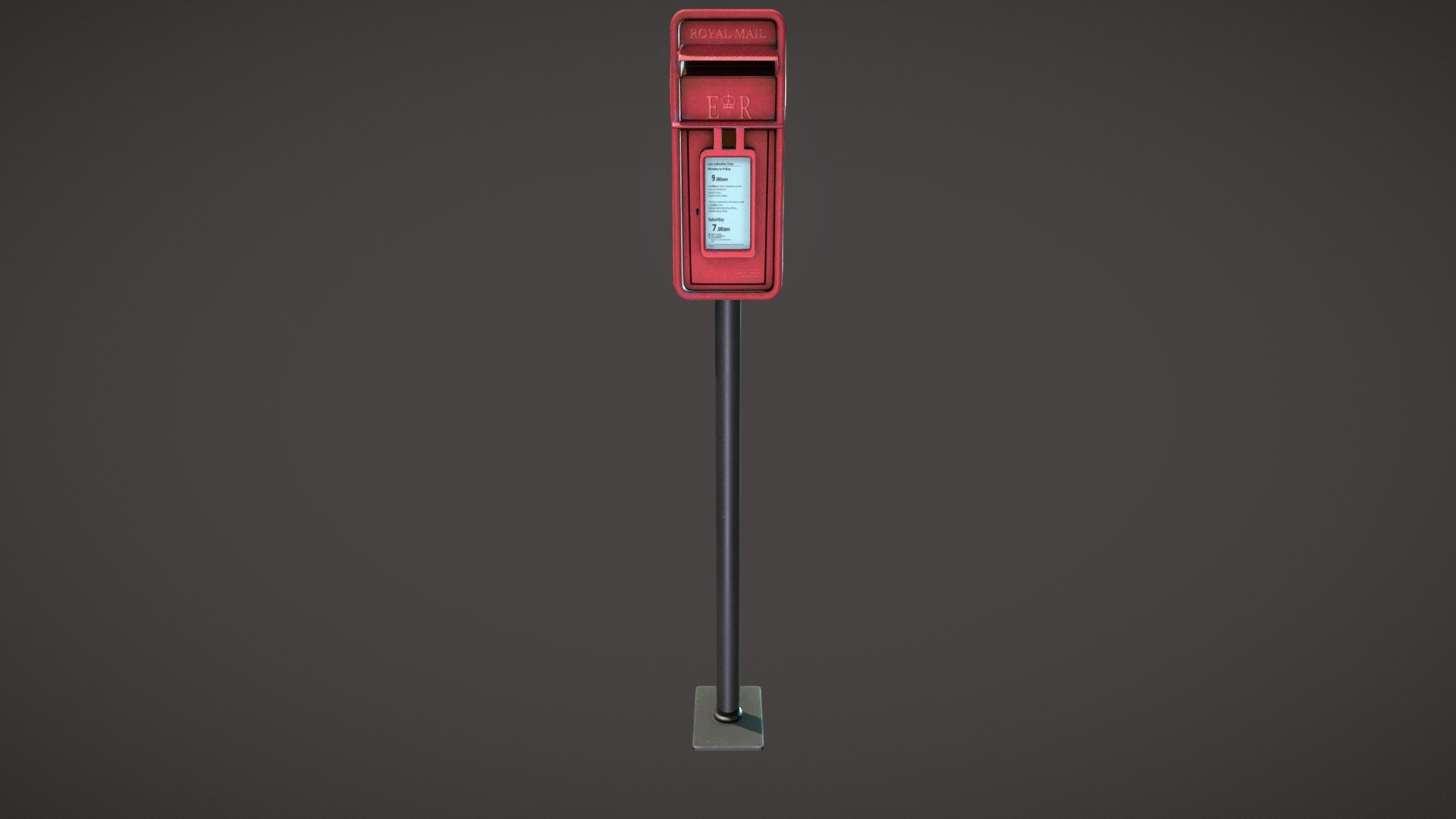 Mailbox - 3D model by ed-96 [d7ca6f5] - Sketchfab