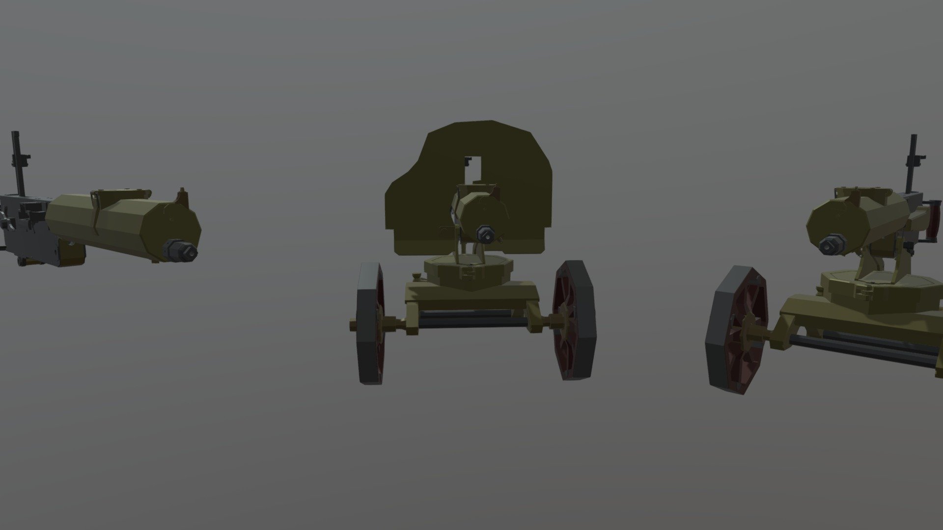 Maxim Gun - 3D model by JohnHamburger123 [d7cb827] - Sketchfab