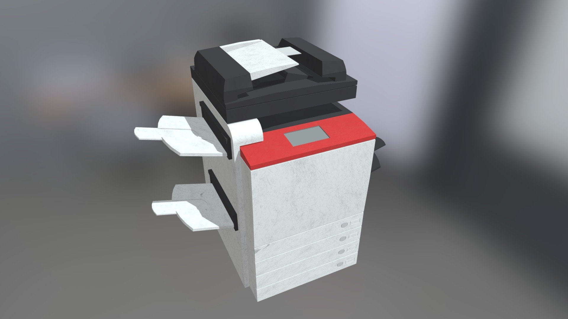 Office Printer - 3D model by Digital BIM Solutions ...
