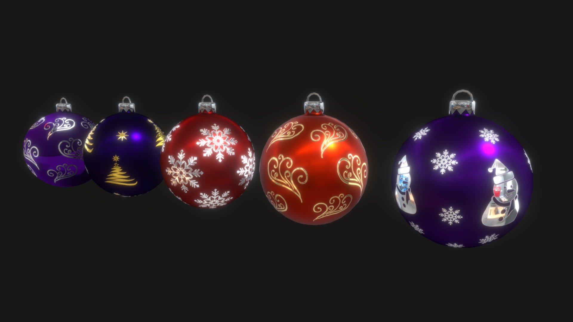 Christmas Bauble - Buy Royalty Free 3D model by Phil Gornall ...