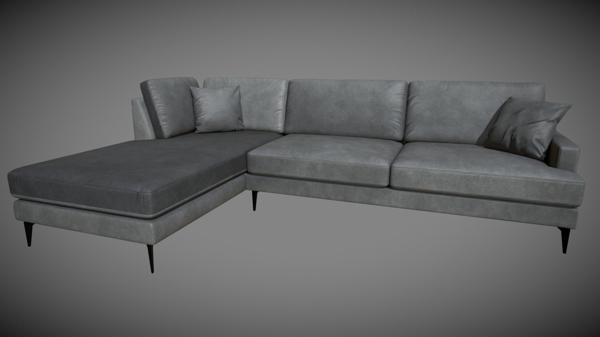Sofa_L shape - 3D model by Manish Gautam (@grvgtm664) [d7ce136] - Sketchfab