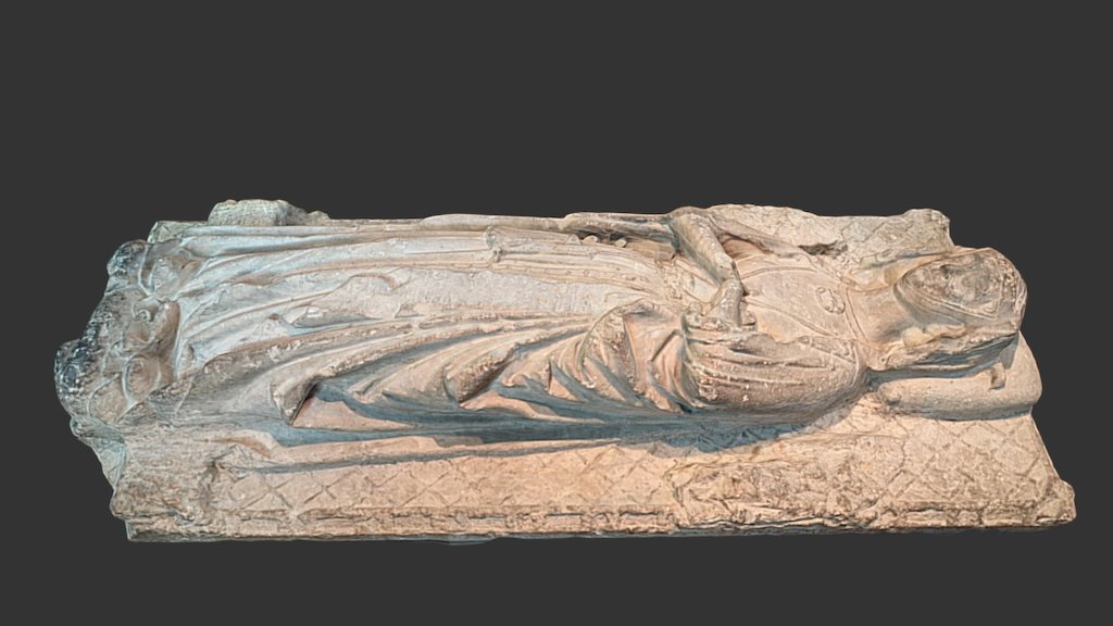 Tomb Effigy of a Lady - 3D model by Daniel O'Neil (@doneil) [d7ce31f ...