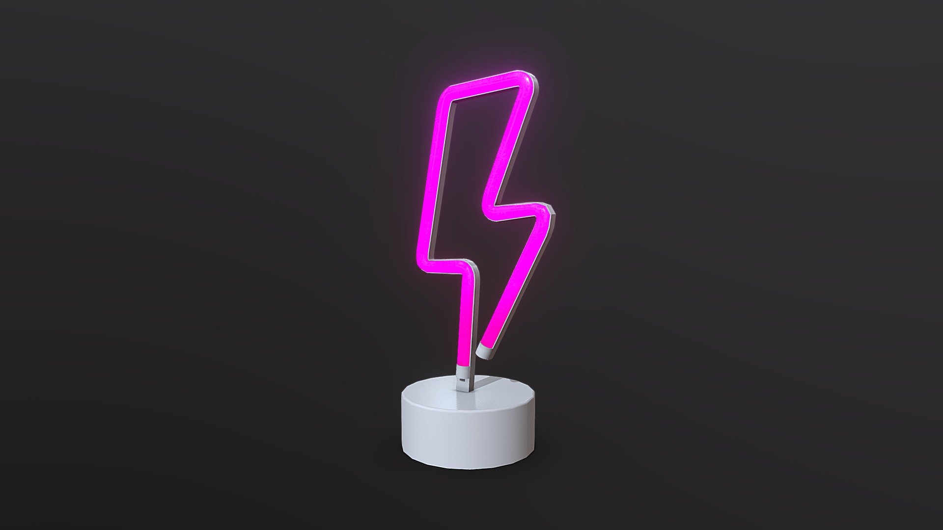 Lightning Neon Light - Buy Royalty Free 3D model by Sebastian.BA ...