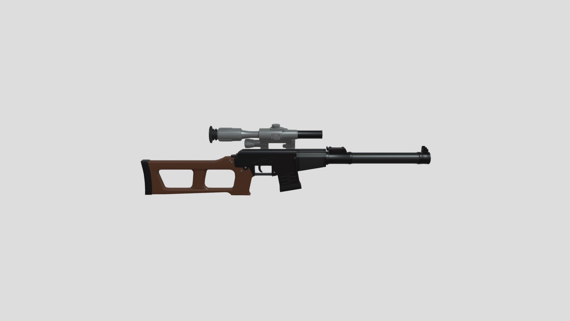 VSS Vintorez - 3D model by KillingEveryoneRC [d7d1ec1] - Sketchfab