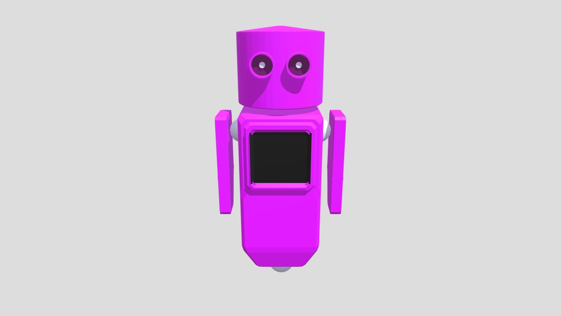 Purple Robot Low Poly - Download Free 3D model by imlcbaylor [d7d2acb ...