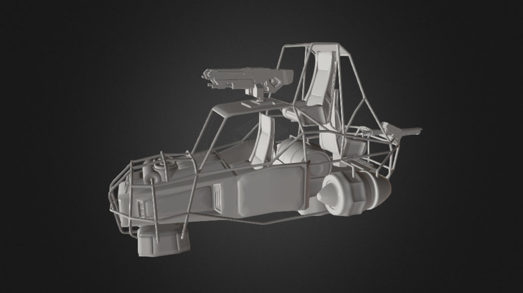 space buggy - 3D model by captnpower [d7d2baa] - Sketchfab