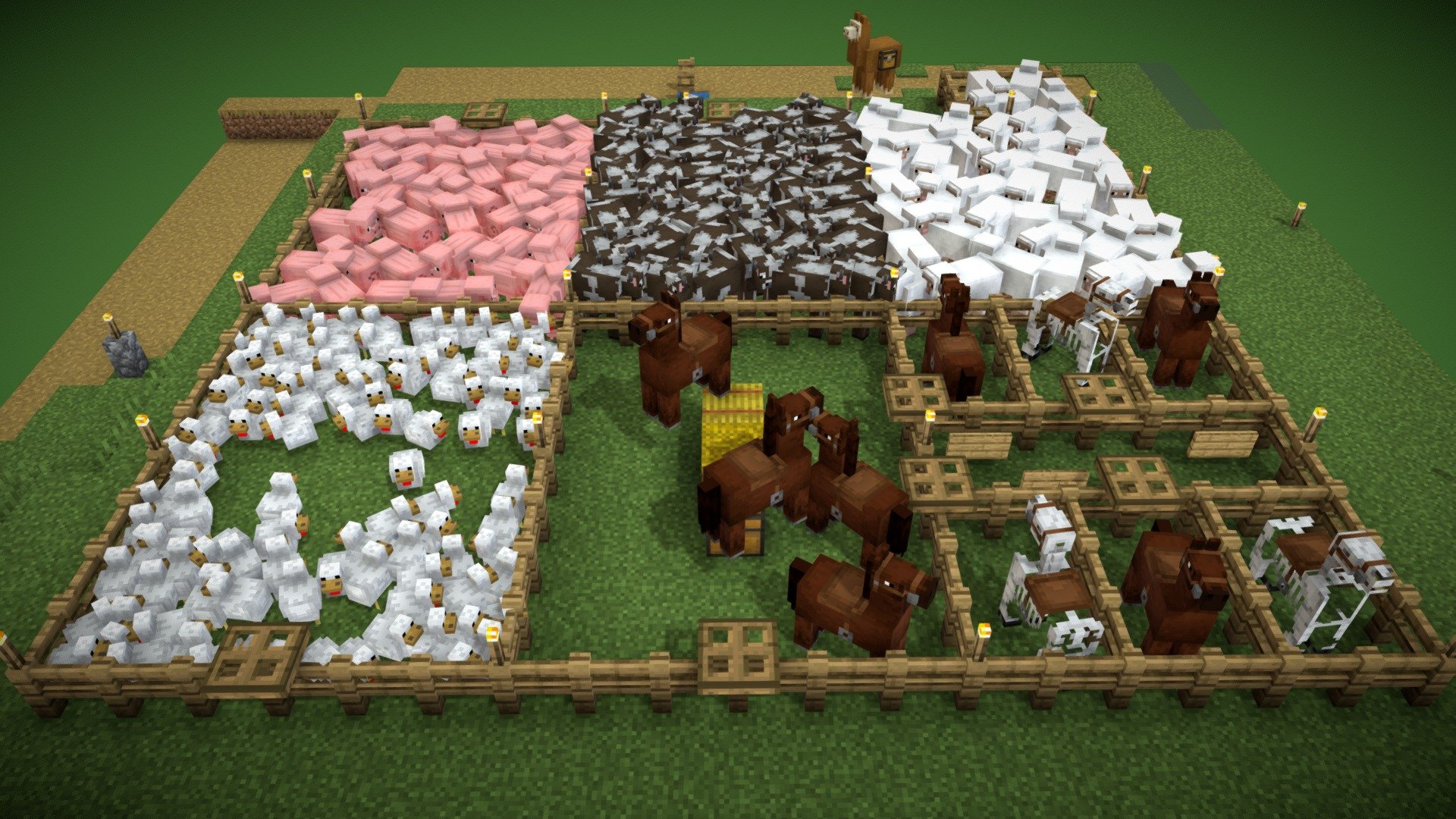 Survival Farm - Minecraft - Download Free 3D model by cubical.xyz ...
