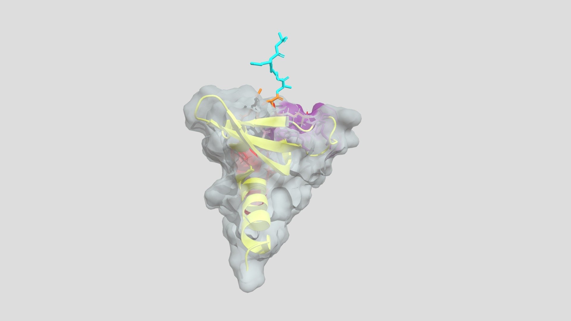 Structure of MPP8 chromodomain with H3K9me3 - Download Free 3D model by ...