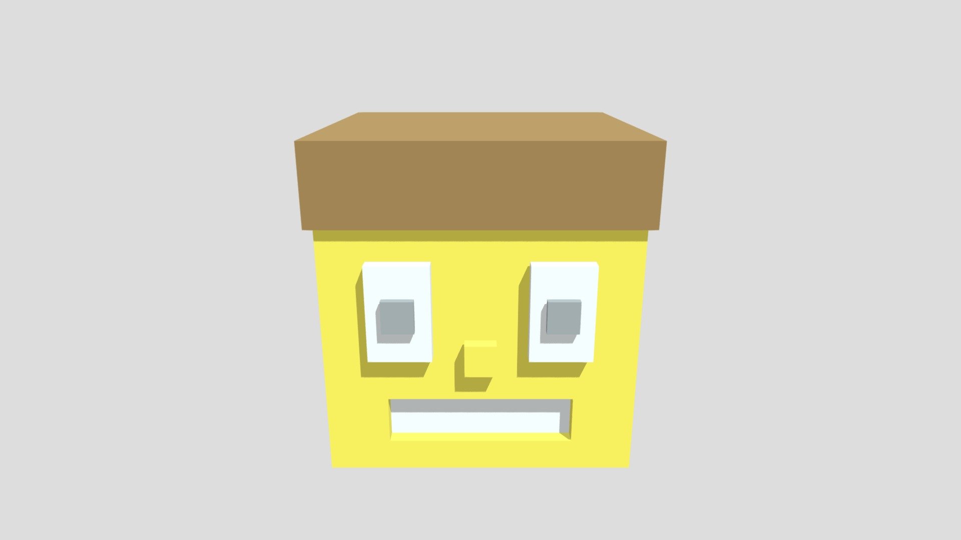 Minecraft Basic Blocky Head - Download Free 3D model by Xenoreptire ...