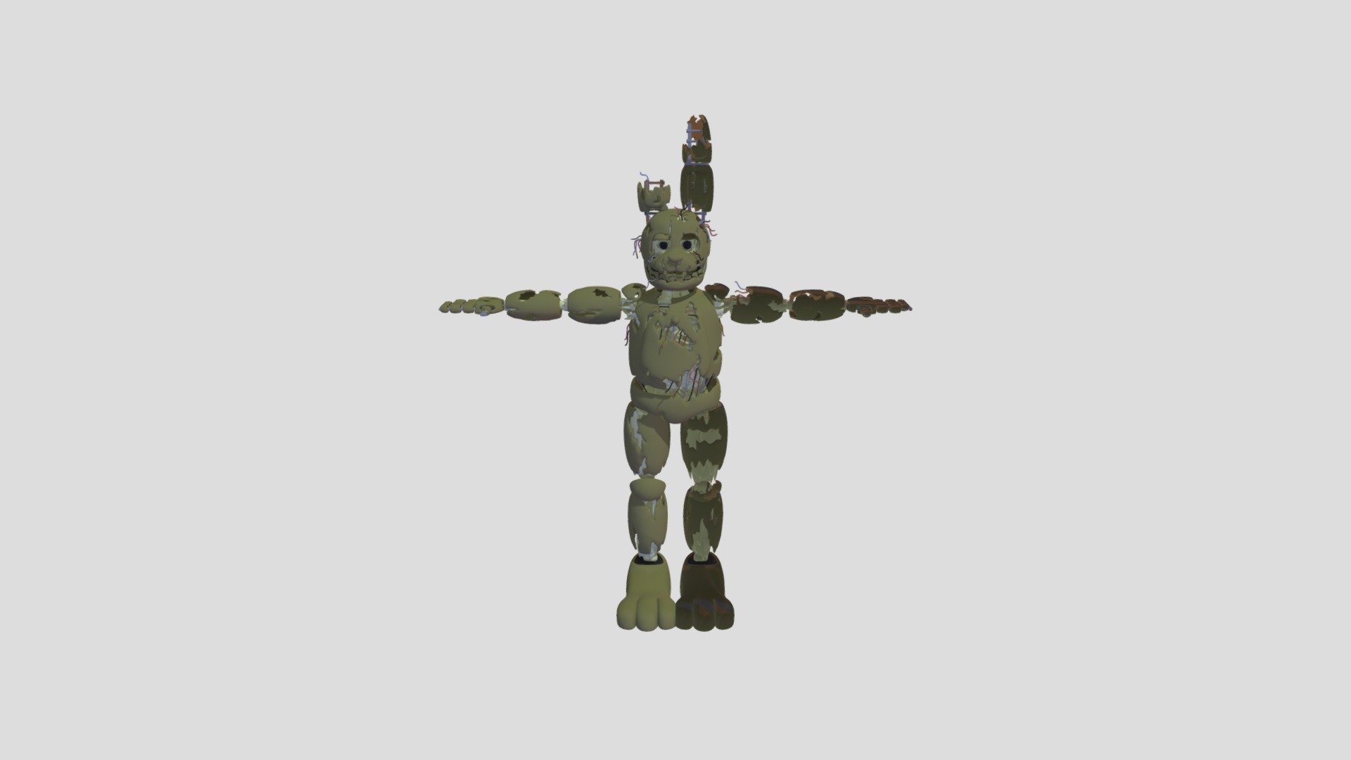 WeeeZ Torres TTO Springtrap Retexture - Download Free 3D model by ...