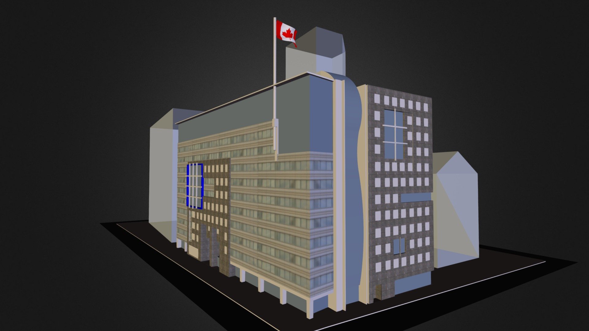 100 University - 3D model by Mikael Sandblom (@mikaelsandblom) [d7d45d7 ...