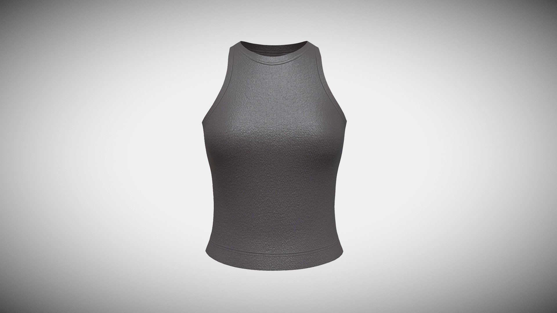 Ladies Tank Tops V6 - Buy Royalty Free 3D model by Clothing Axis ...