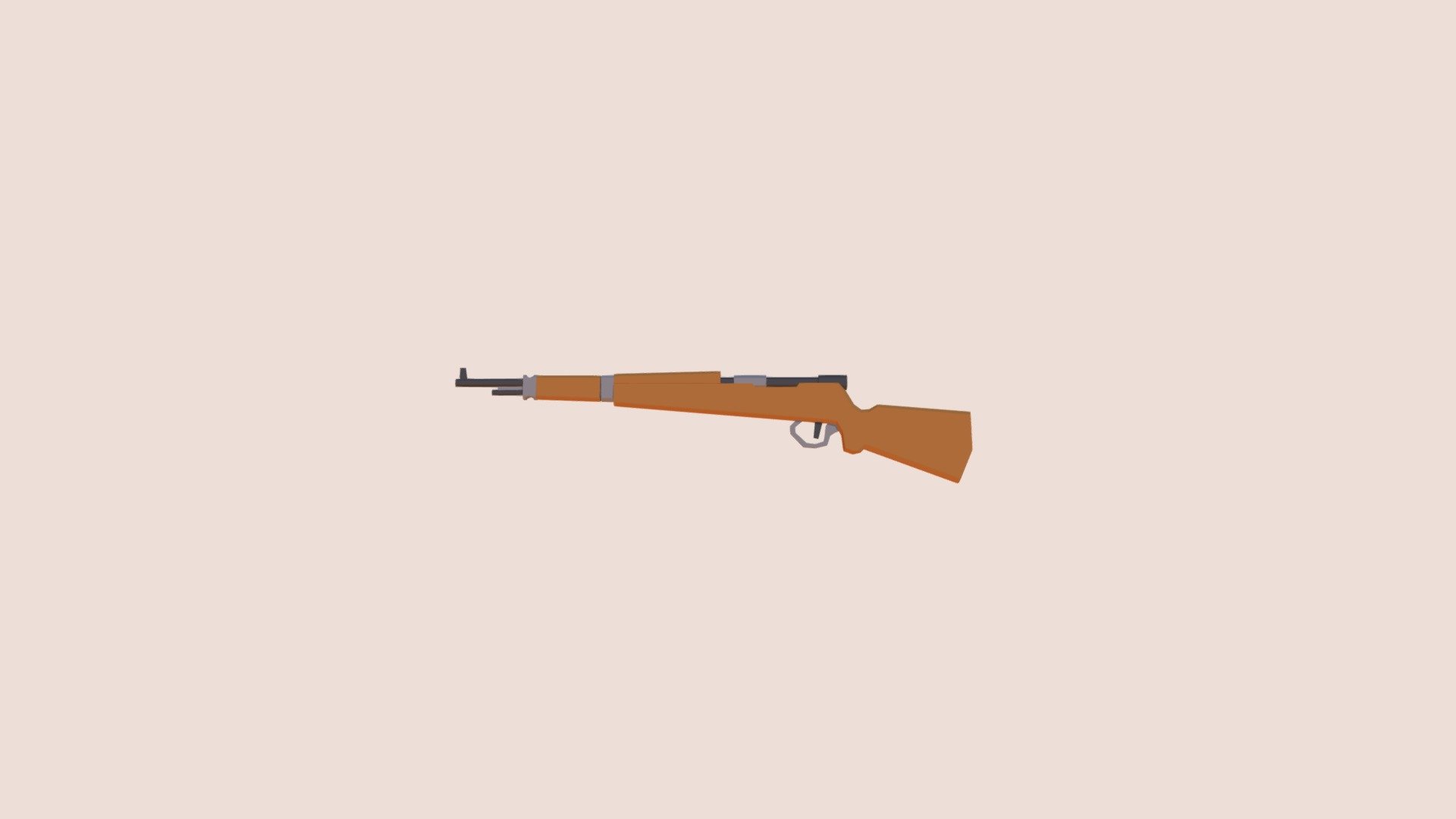 Bolt Action Rifle | Lowpoly - Download Free 3D model by Aki (@Akishaqs ...