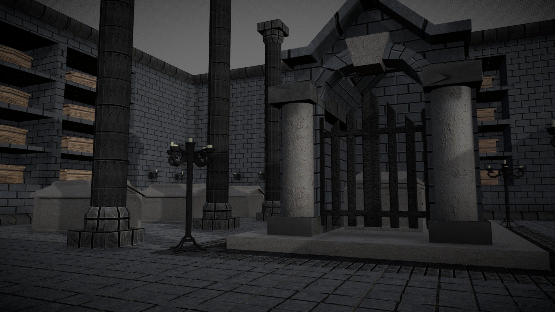Crypt - 3D model by Xarl23 [d7d745e] - Sketchfab