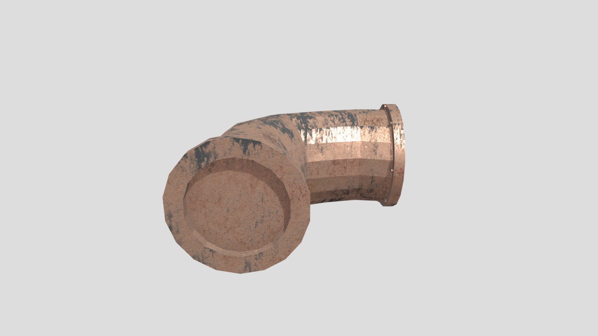 Pipe - corner - 3D model by 1442077 [d7dbdfe] - Sketchfab