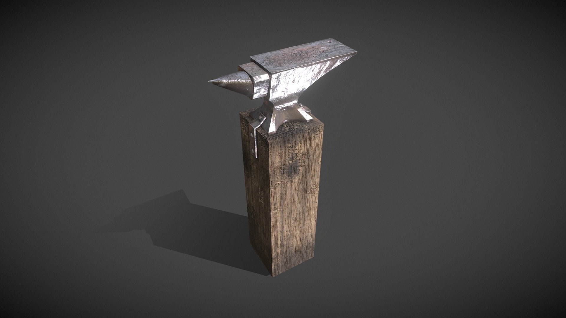 Medieval Anvil - Low Poly - Download Free 3D model by nathdec [d7dd091 ...