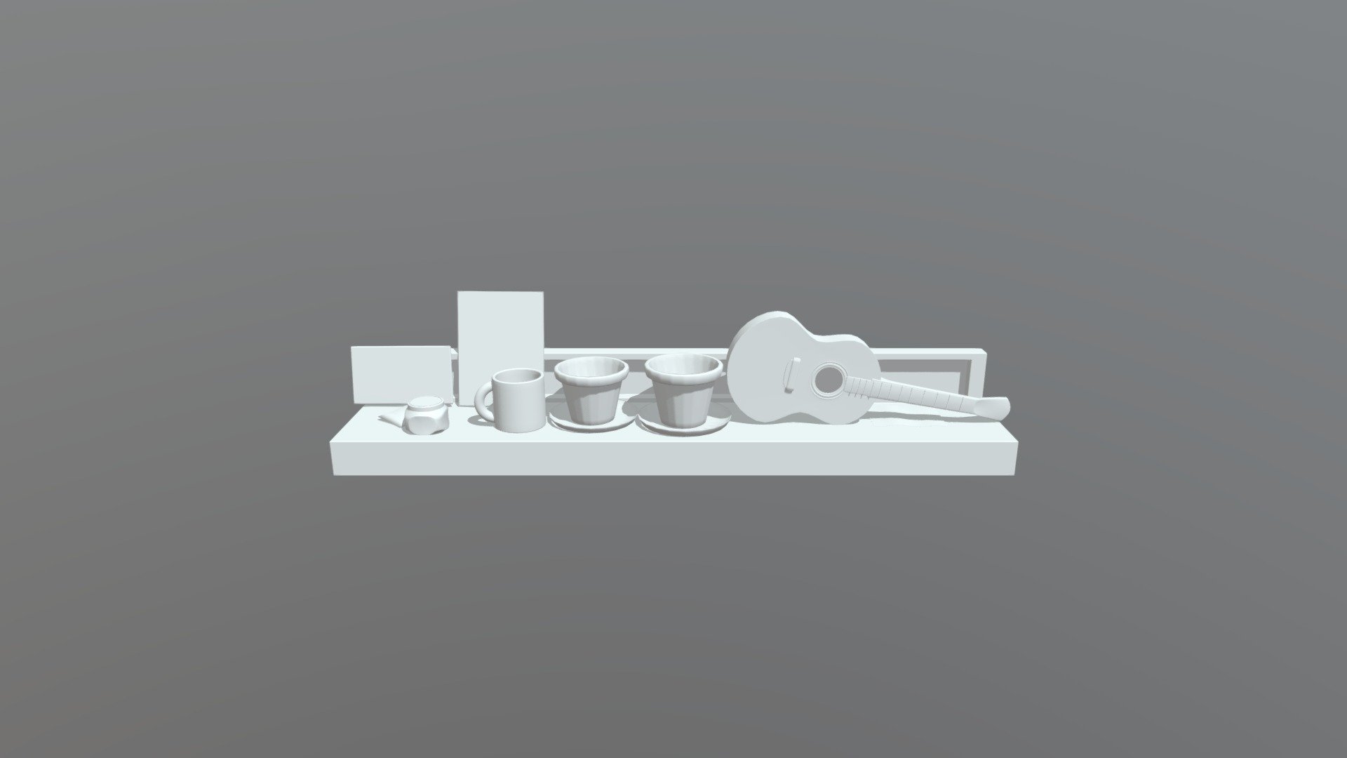 Shelf Scene - Download Free 3D model by Jay S. (@smit4jy) [d7dd9c6 ...