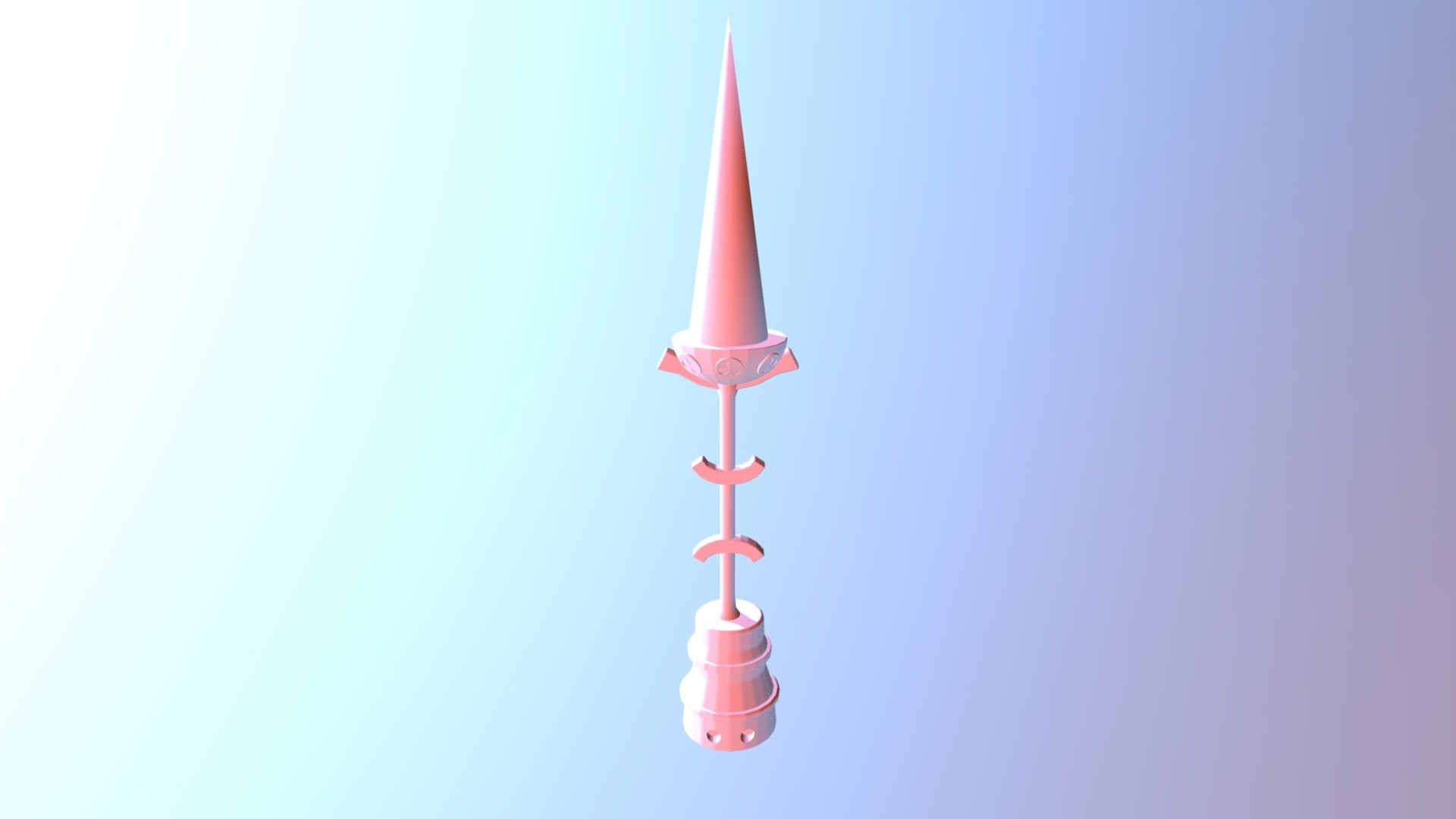 Brawlhalla Lance - 3D model by clemloke [d7dda15] - Sketchfab