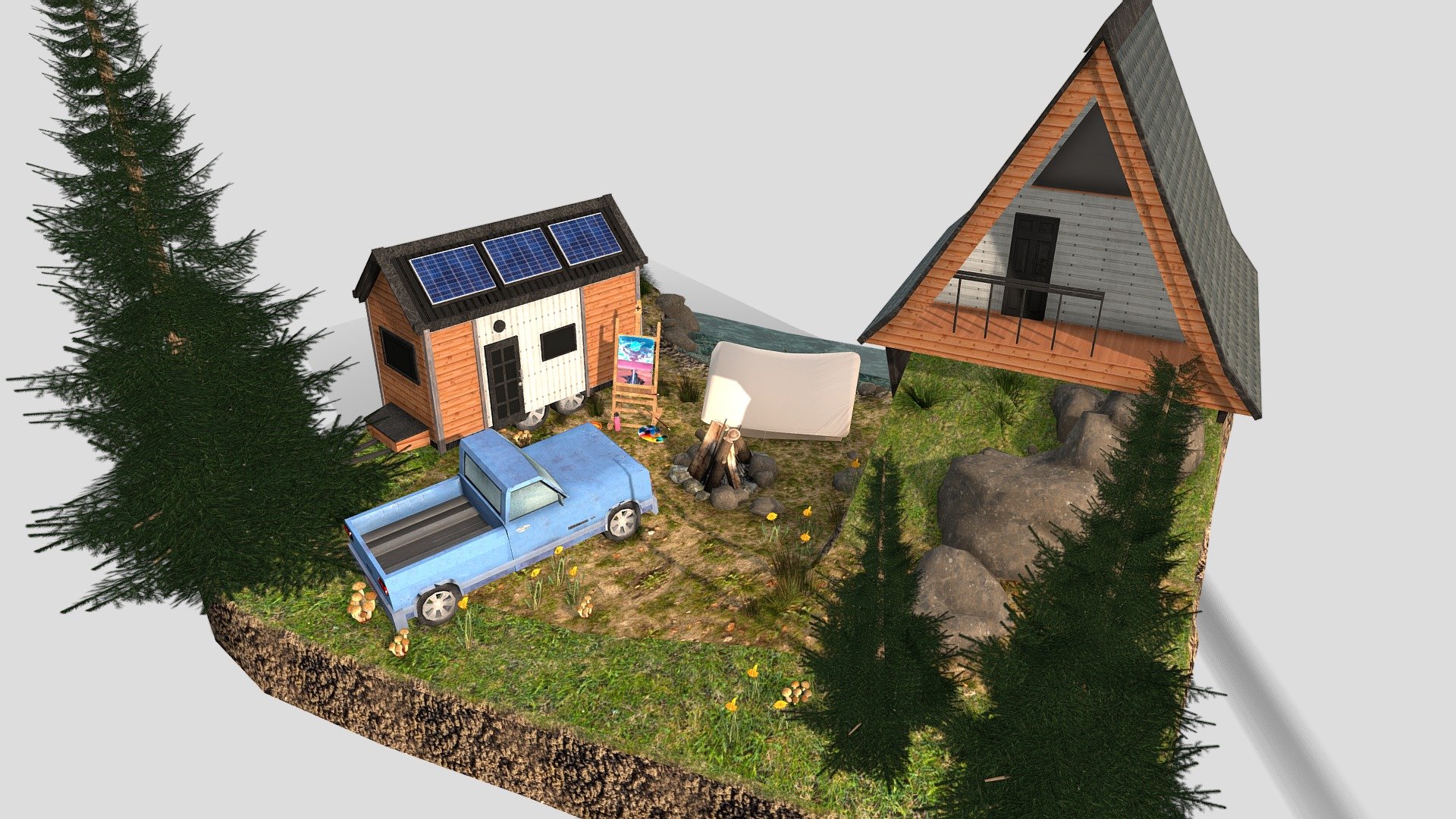 1GGP15_Rewital_Israeli_Diorama - 3D model by Rewital [d7df1c6] - Sketchfab