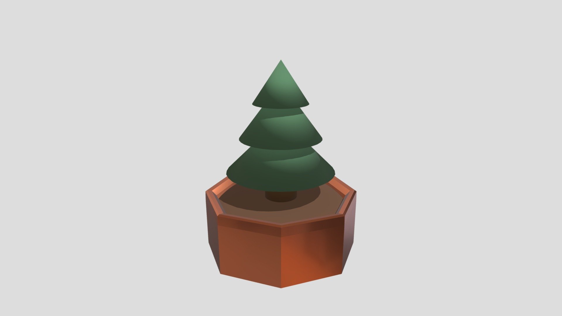 Sketchbook 4- Mini Pine Tree Succulent - Download Free 3D model by ...