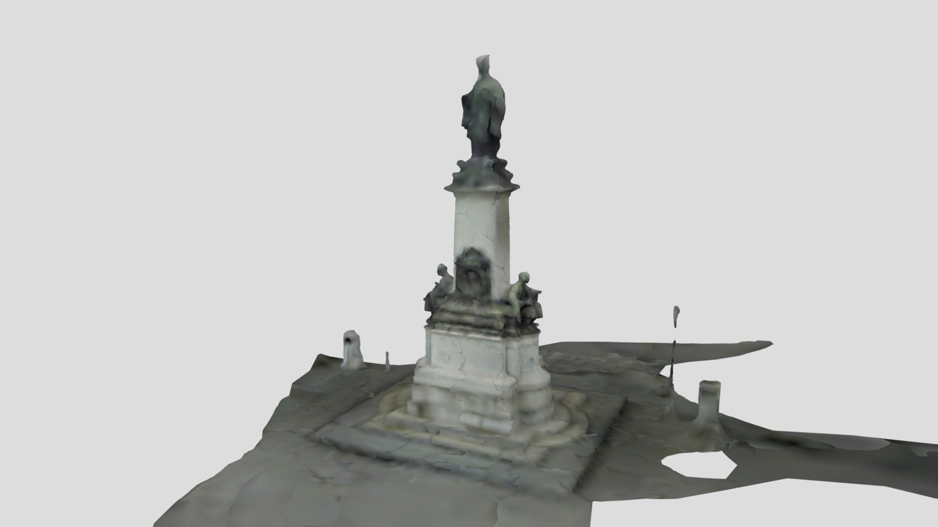 Sir Alfred Lewis Jones Monument - Download Free 3D model by ickleweb ...