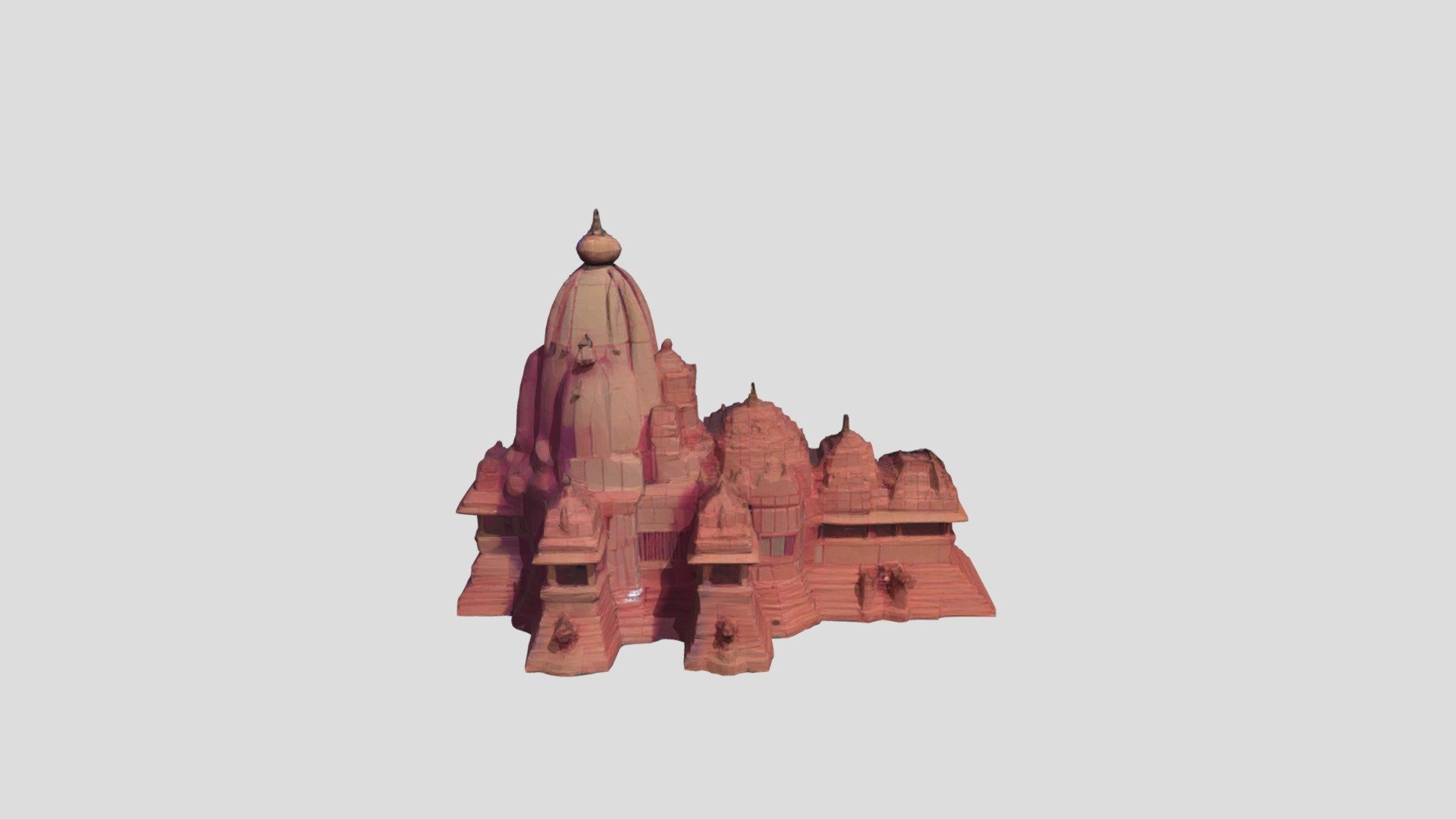 Indian Temple - Download Free 3D model by pranavaryakirtik [d7dfdd1 ...