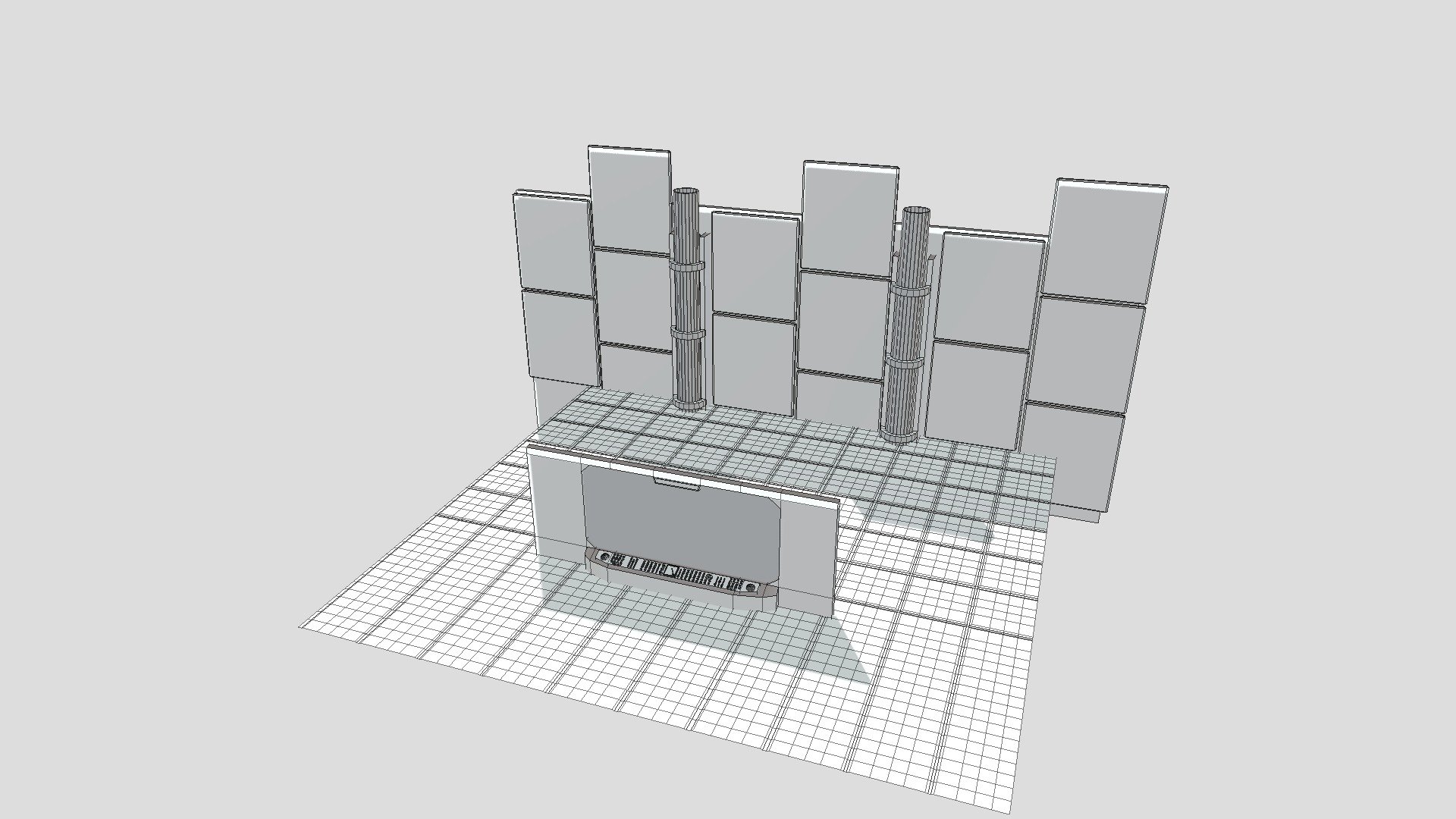 Testing Facility Scene - 3D model by Ethan.Munn [d7e04b7] - Sketchfab