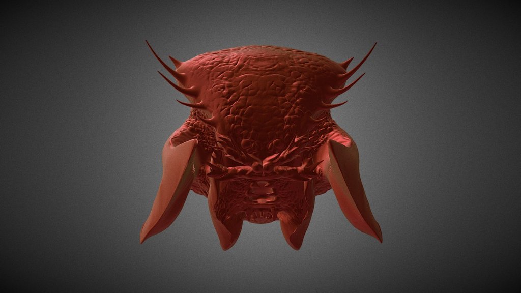 Alien head - 1 - 3D model by Dilan Manoj (@dilan91) [d7e0a19] - Sketchfab