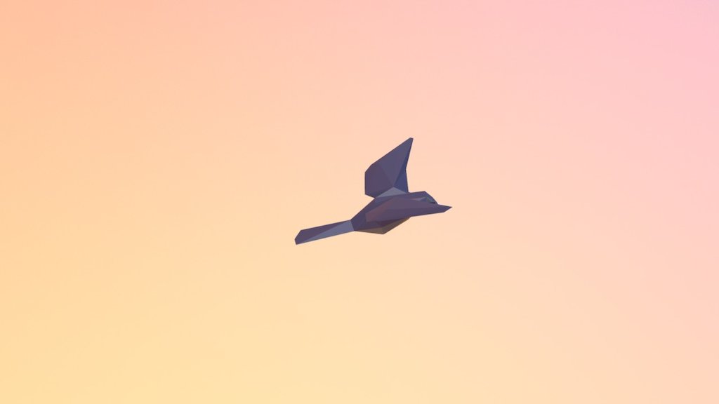 Animated Starling - 3D model by herdofsheep [d7e0d9b] - Sketchfab