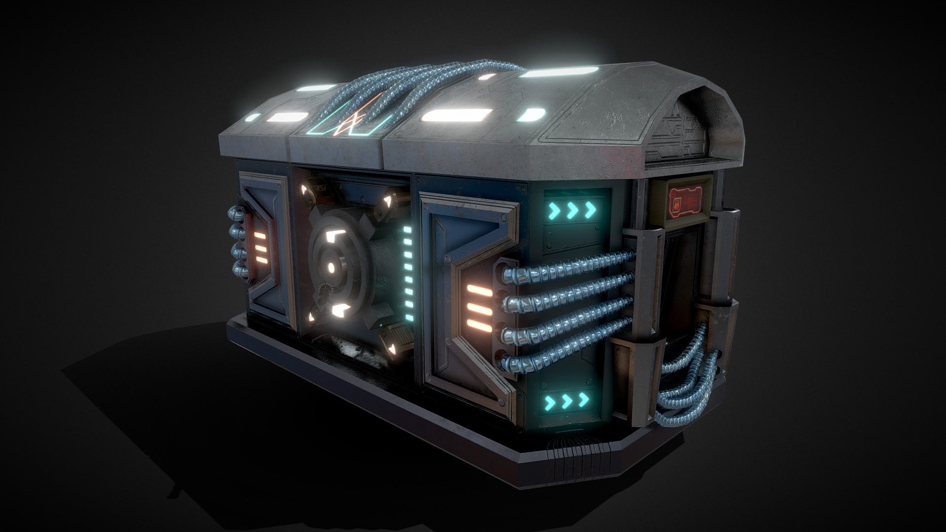 Time Treasure Chest - 3D model by Daimon (@Efurkanozturk) [d7e3c6b ...