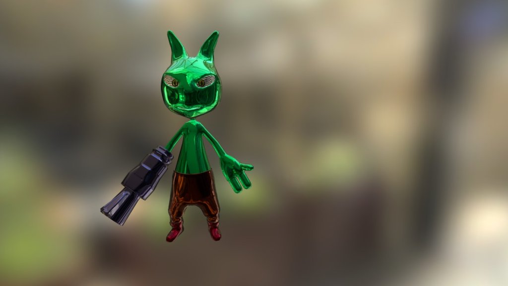 Alien - Download Free 3D model by PotterH [d7e3e5b] - Sketchfab