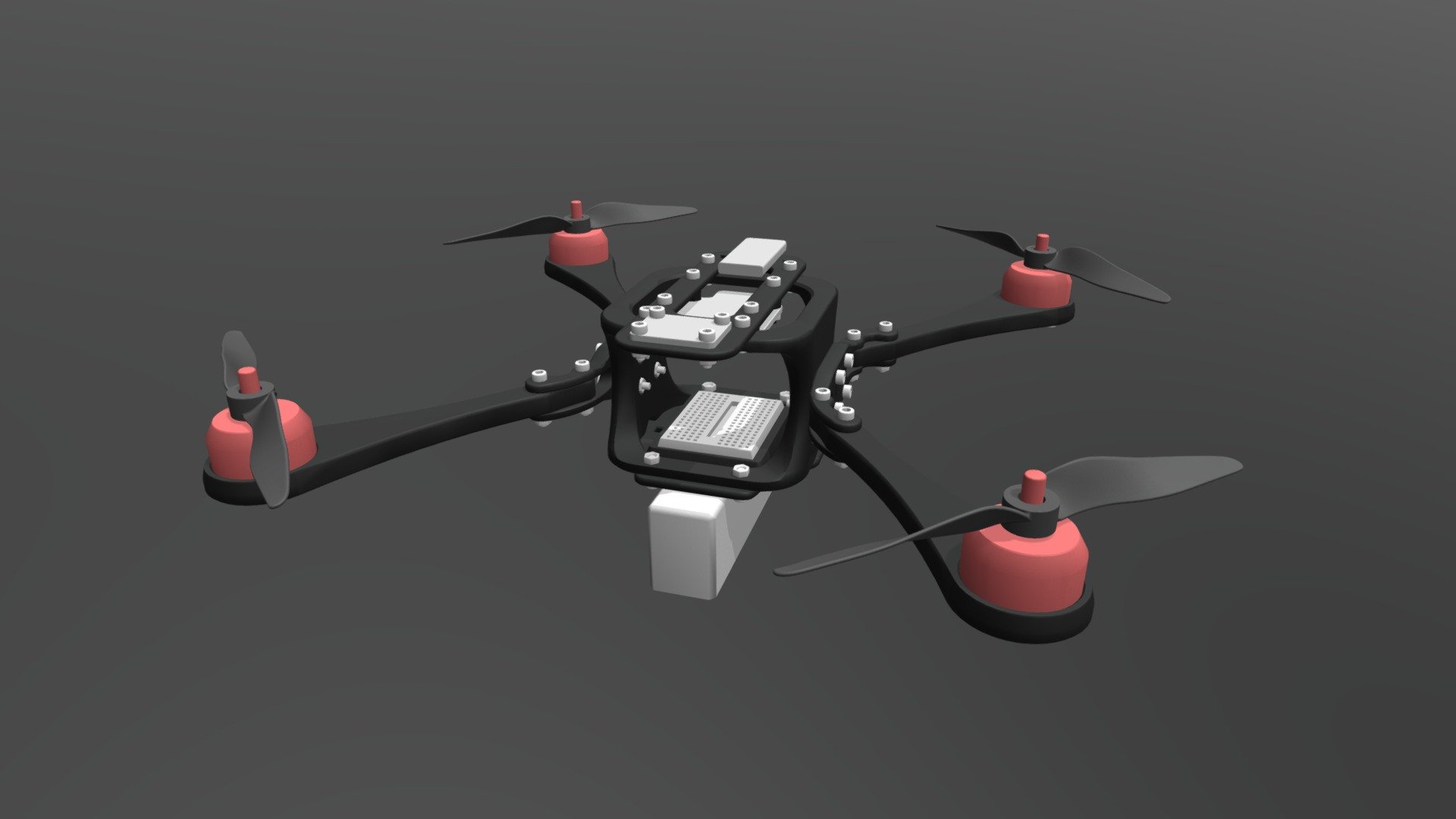 Small Drone Assembly - 3D model by loger42 [d7e8053] - Sketchfab