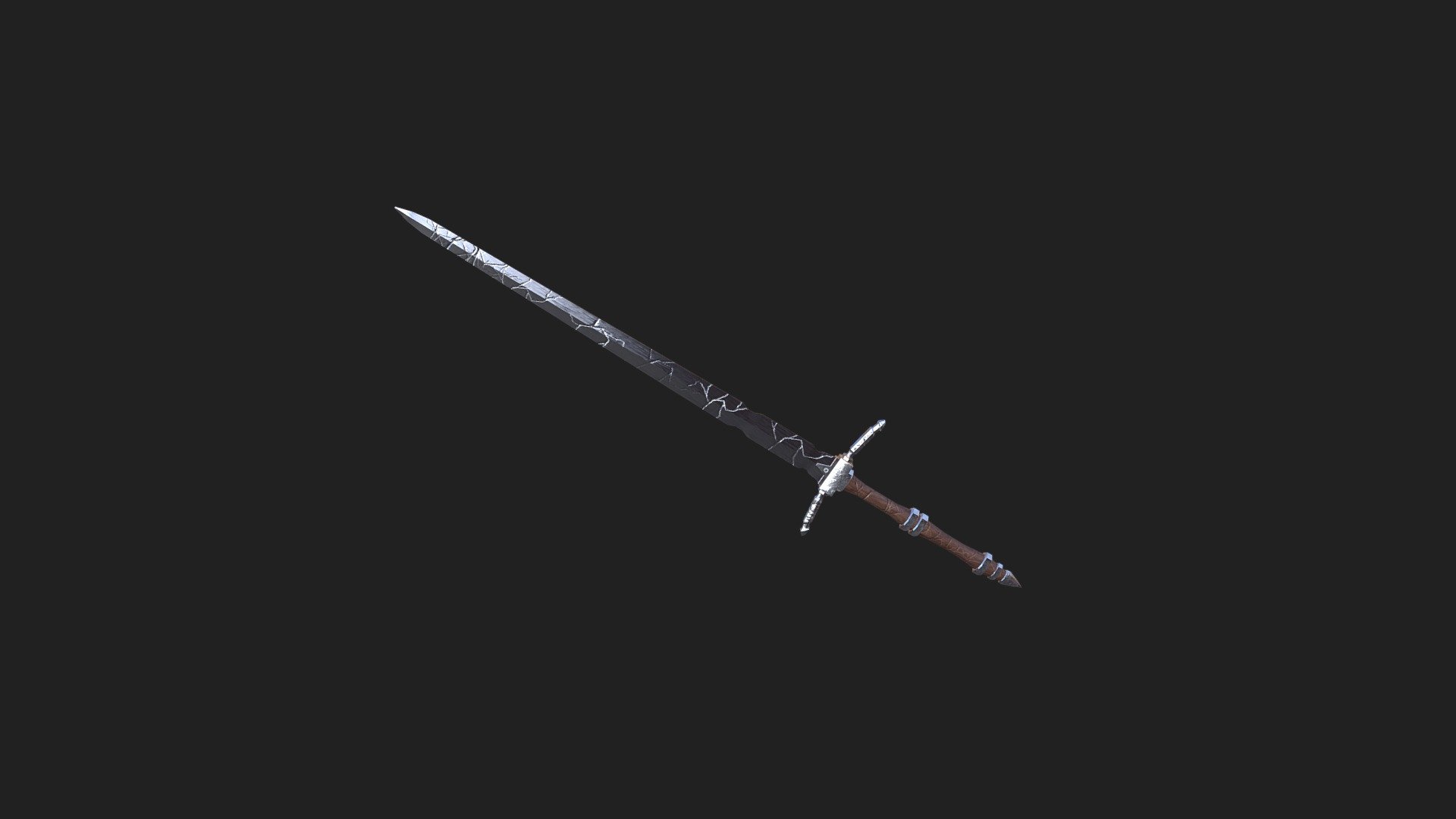 Battle Scarred Sword - 3D model by SoplicaPlayground [d7e8ae2] - Sketchfab