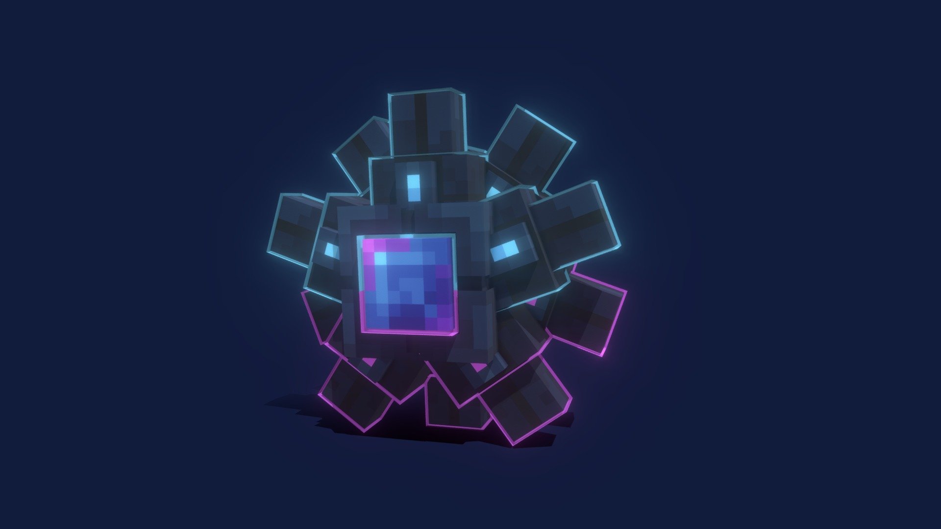 Starmie Cyberpunk Regular (Cobblemon) - 3D model by PokeResort ...