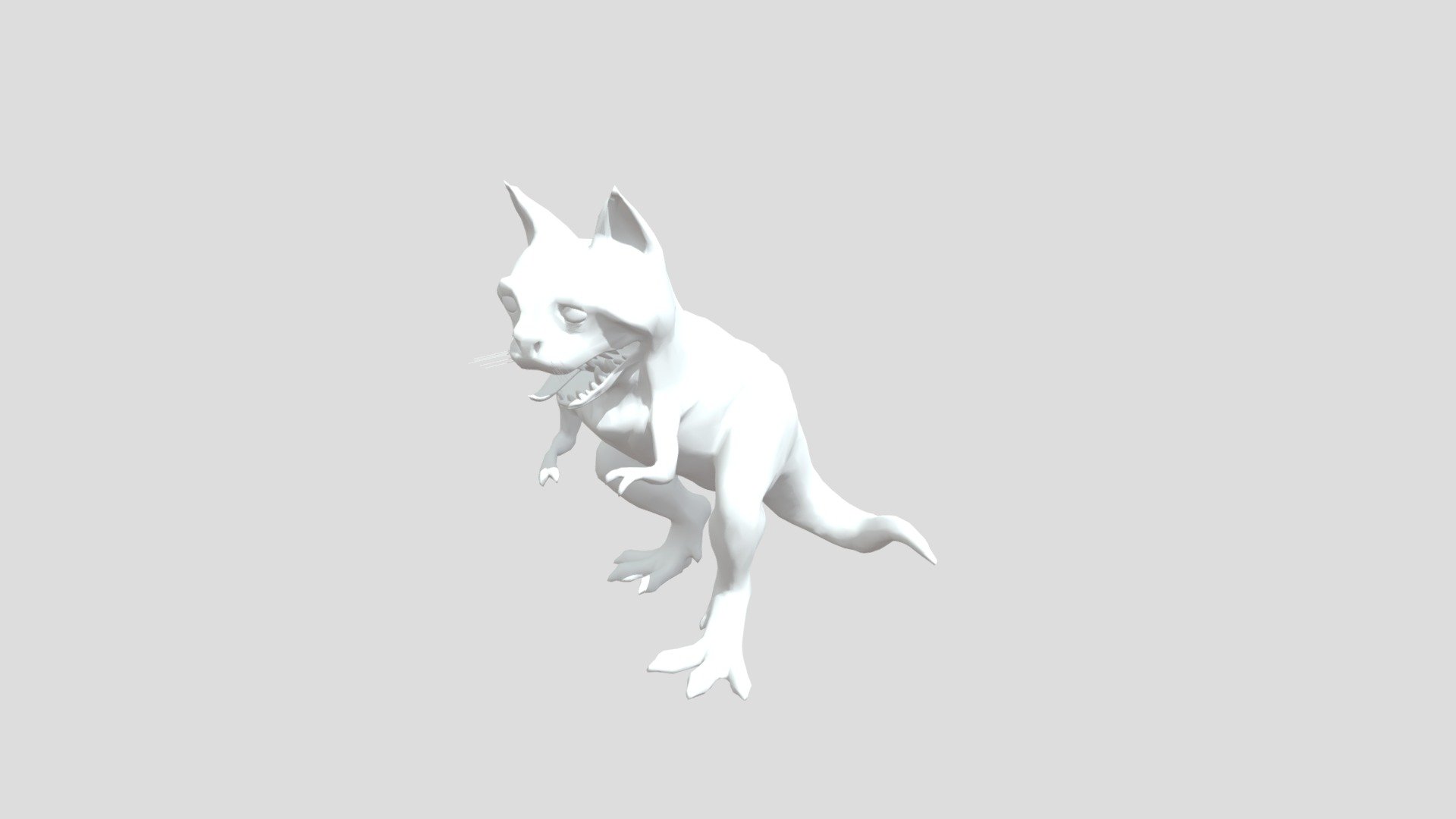 Kittysaurus Need To Color - 3D model by Bittergiggle Playz [OFFICIAL] (@Bittergiggle_Playz ...