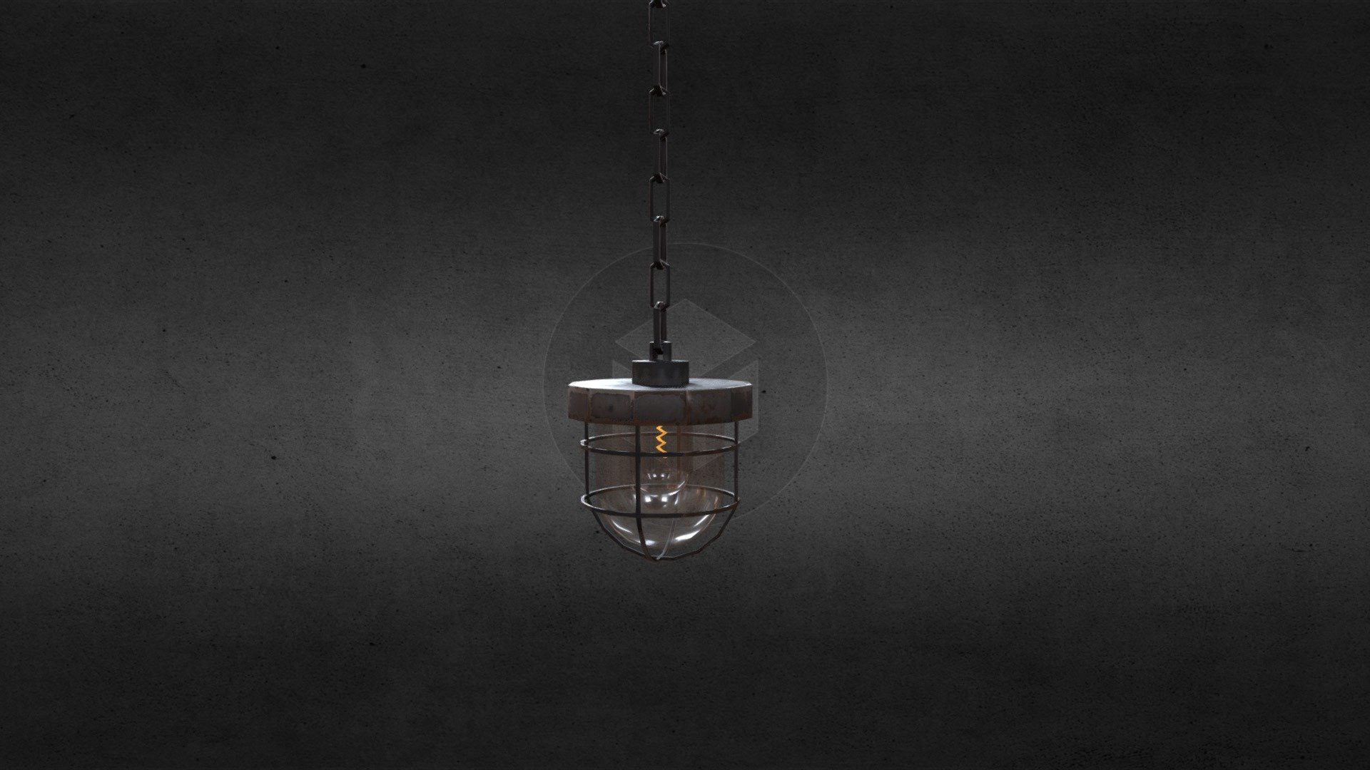 Hanging Light - Download Free 3D model by s4306270 [d7ebaf7] - Sketchfab