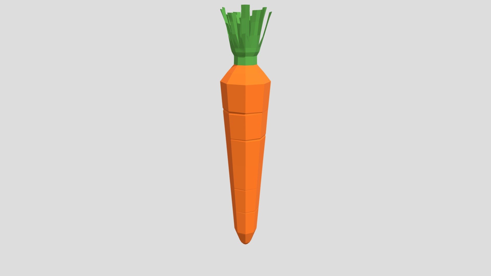carrot low poly - 3D model by iloveurmom7 [d7ecddc] - Sketchfab