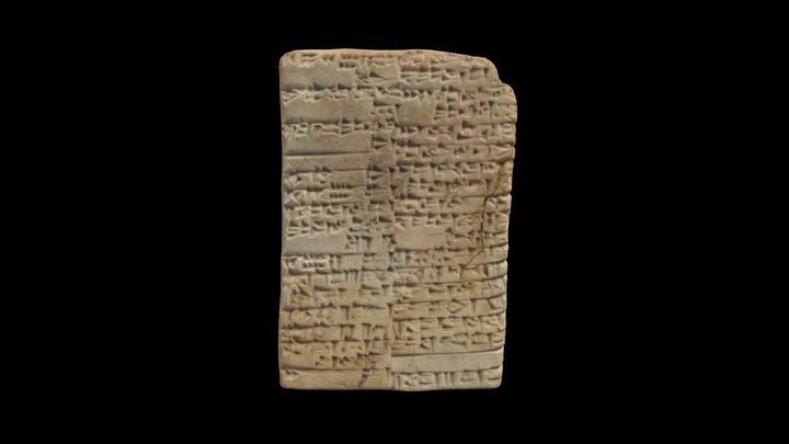 Claytablets 3D models - Sketchfab