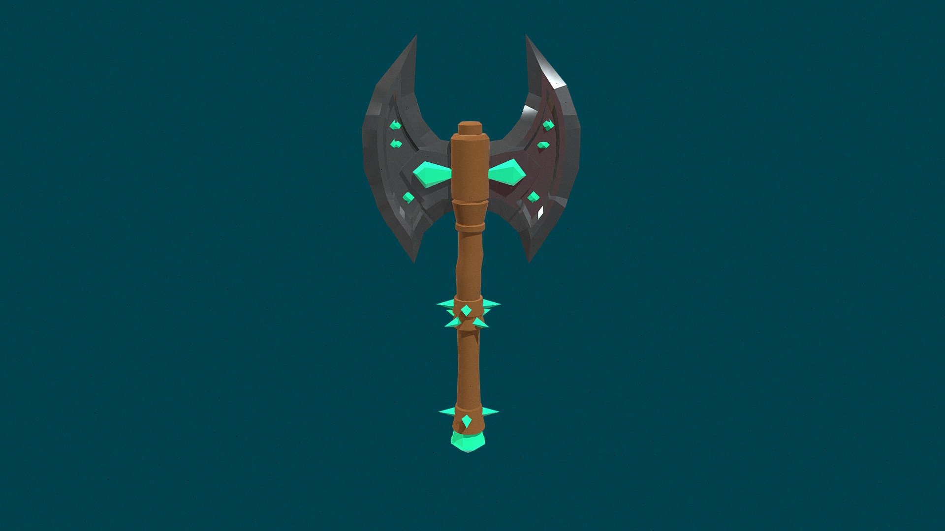 Lowpoly Axe - Download Free 3D model by kadir kandemir (@kadirkndmrr ...