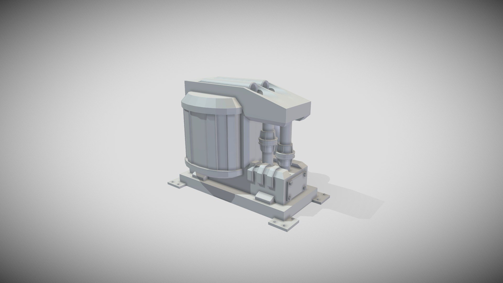 Factory Machine - Download Free 3D model by NE14ABJ [d7ef54f] - Sketchfab