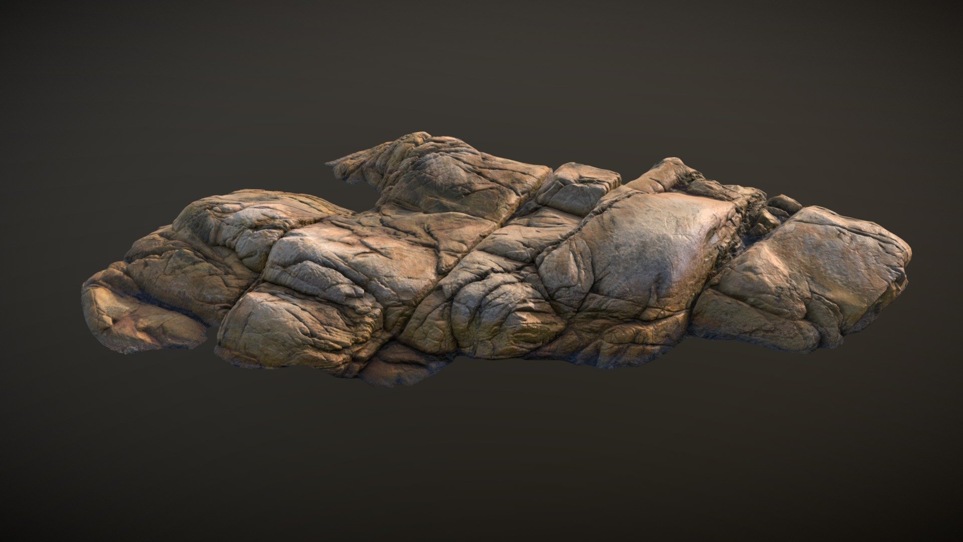 Coastal rocks #2 - 3D model by digiPROPS [d7efac5] - Sketchfab