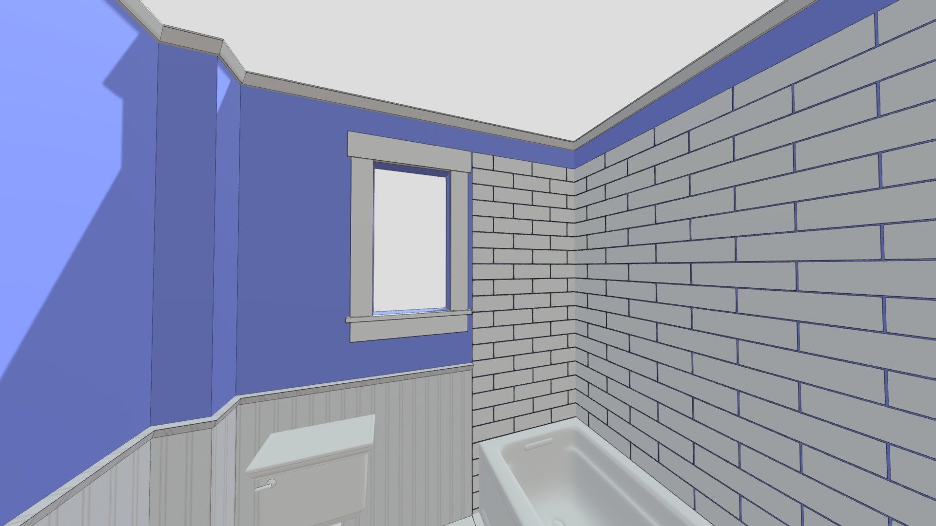 Bathroom Reno - 3D model by adamthornber [d7efb49] - Sketchfab