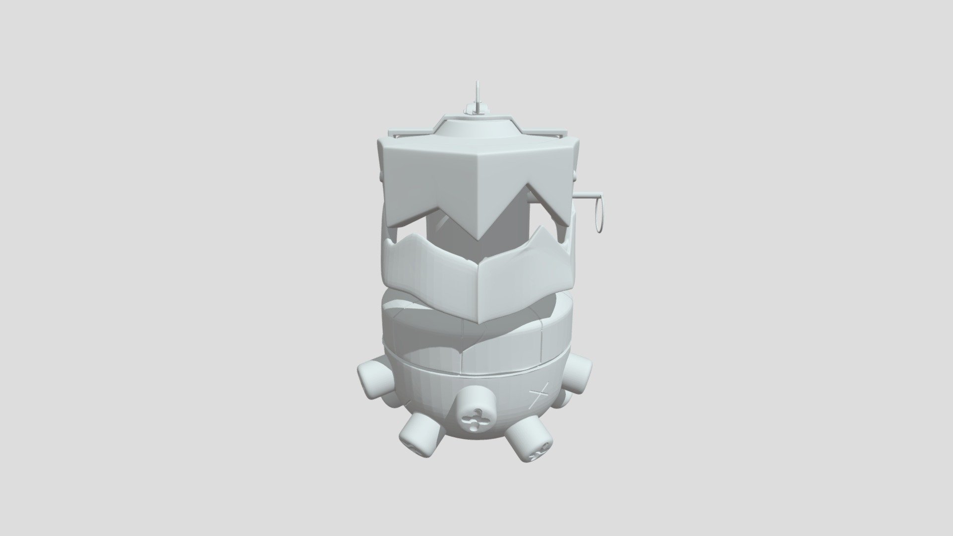 Jinx grenade (simple) - Download Free 3D model by soriaelhassan ...