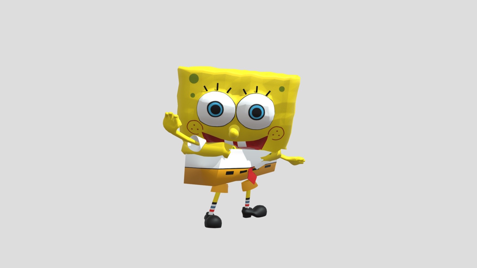 Sponge bob Wave Hip Hop Dance - 3D model by arissya5 [d7f17f2] - Sketchfab
