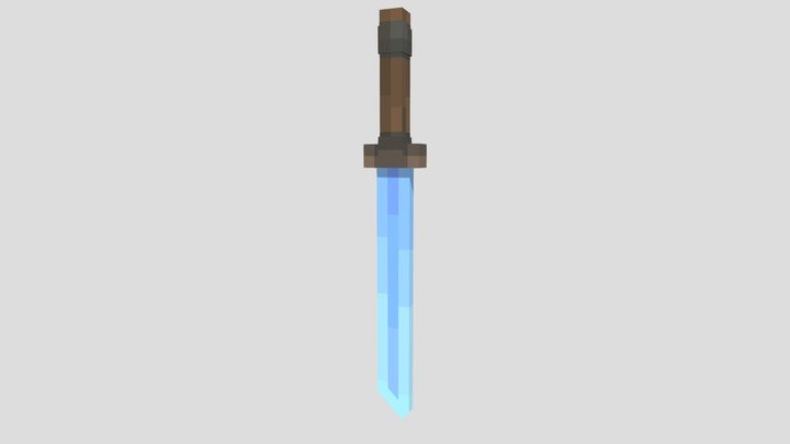 Diamond-sword 3D models - Sketchfab