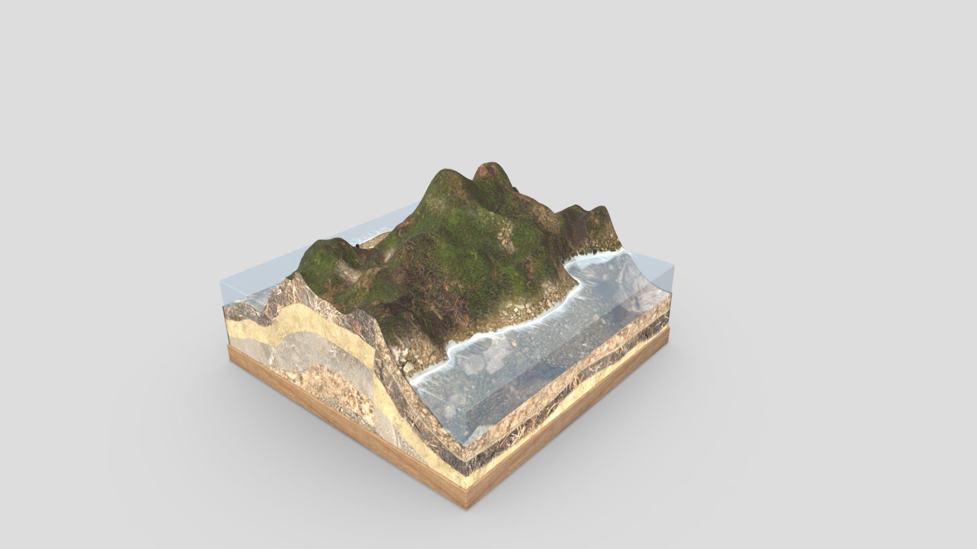 Landform-models-1008 - 3D model by tonoko [d7f2985] - Sketchfab