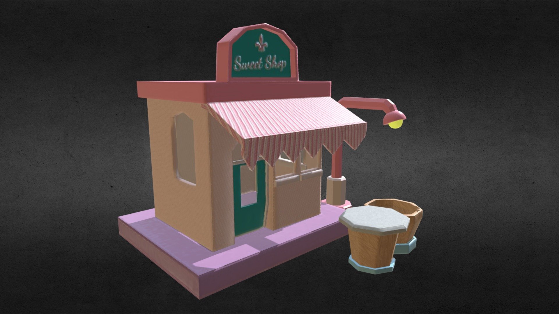 shop - 3D model by saokar [d7f3690] - Sketchfab