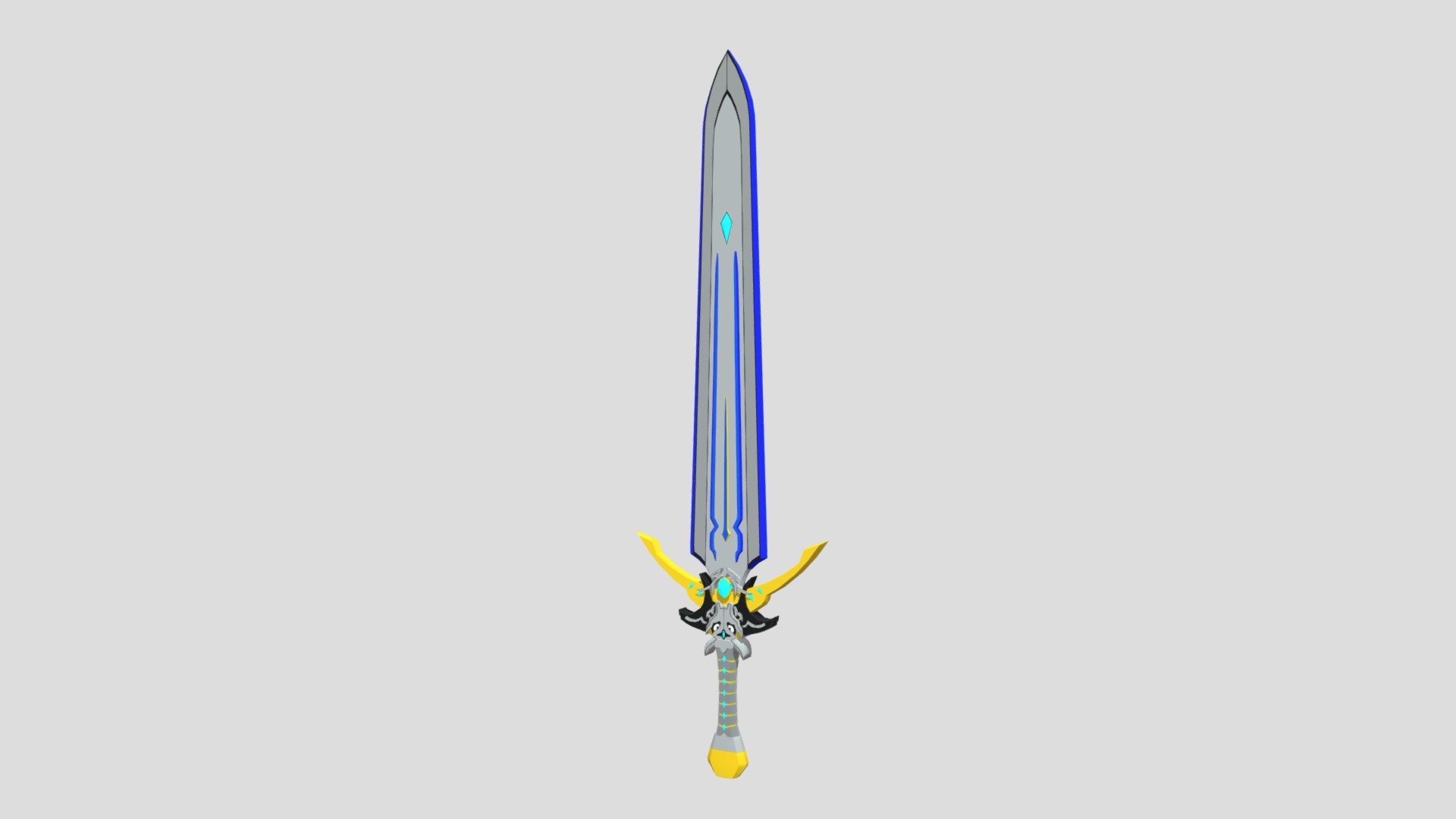 Blade Crystal / Low-Poly - Download Free 3D model by Dé_Games0 (@de ...