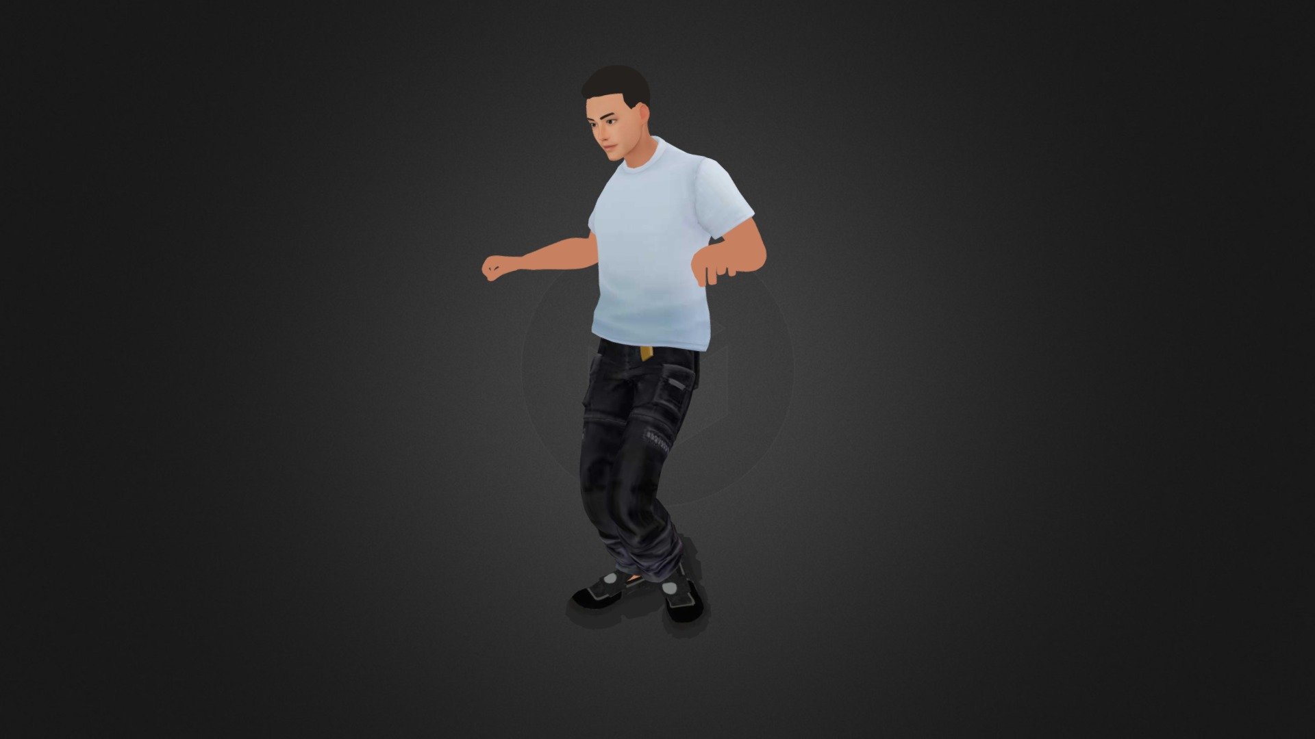 Walking - 3D model by isoanimasi [d7f50b4] - Sketchfab