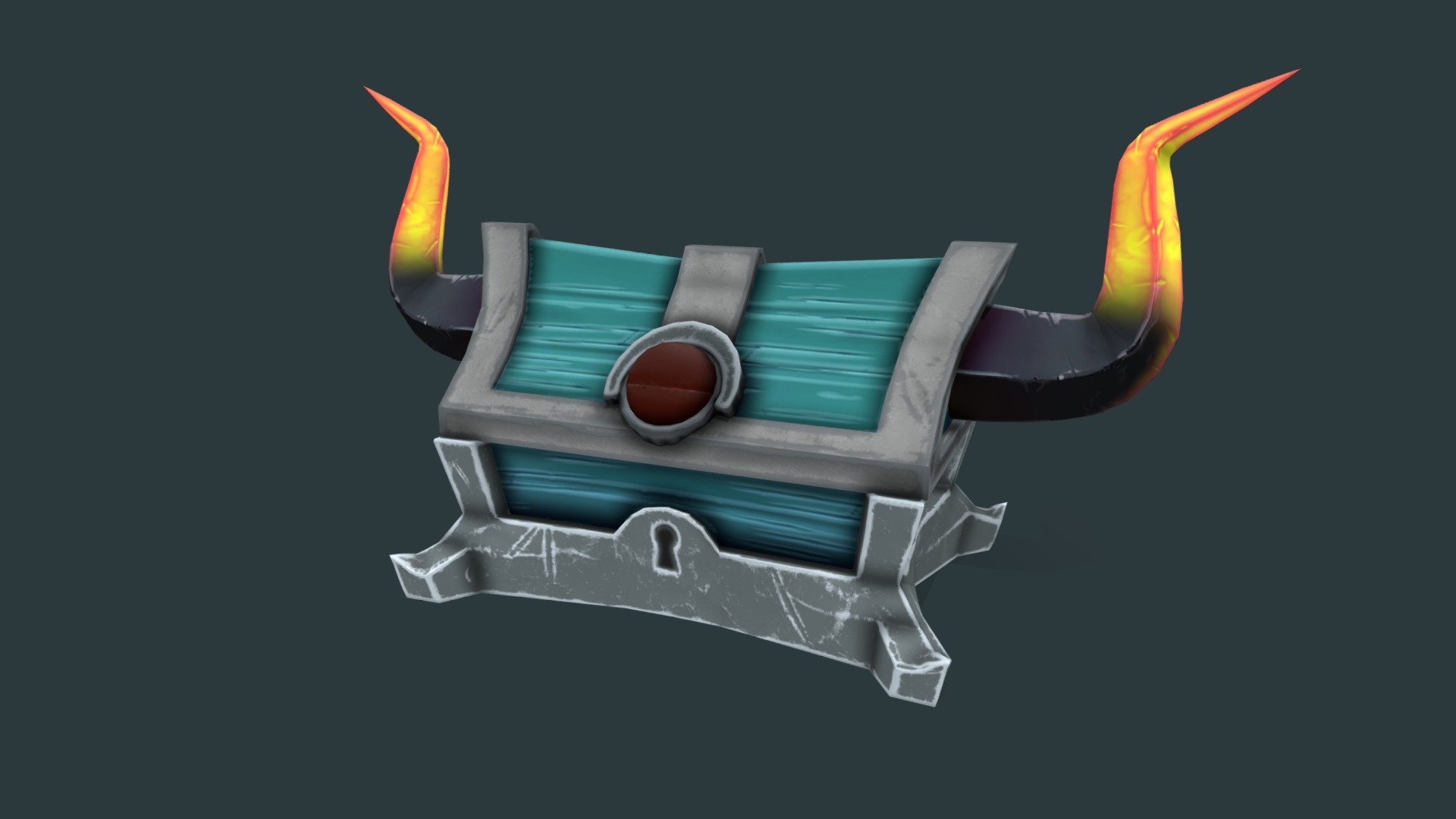 Mimic-Cursed Chest - 3D model by Tom_Martinaud (@Totor_17) [d7f582e ...
